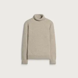 Barbour Heritage + Northcliffe Submariner Roll Neck Jumper - Fog