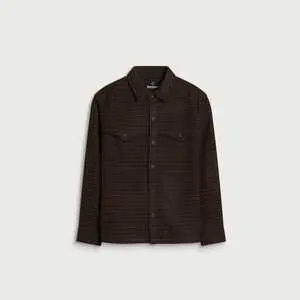 Barbour Heritage + Hatfield Os Houndstooth Overshirt