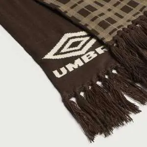 UMBRO Check Pattern Knitted Scarf