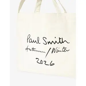 Paul Smith Dream Factory Aw26 Print Cotton-canvas Tote Bag