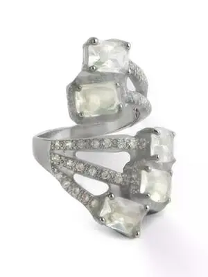 MAISON MARGIELA Glass-embellishment Ring