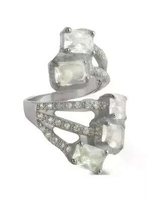 MAISON MARGIELA Glass-embellishment Ring