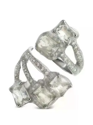 MAISON MARGIELA Glass-embellishment Ring