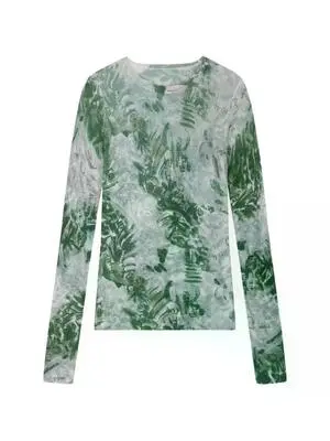 JNBY Printed Wool Sweater