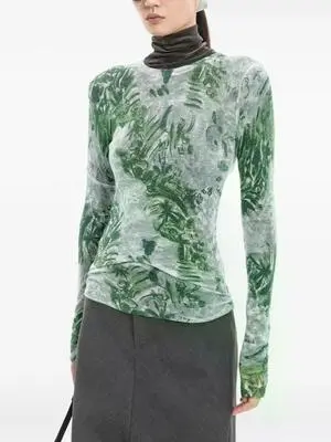 JNBY Printed Wool Sweater