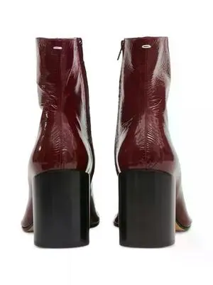 MAISON MARGIELA Piped Square-toe Ankle Boots