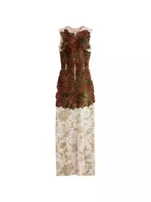 MAISON MARGIELA Tapestry Patch Jersey Maxi Dress