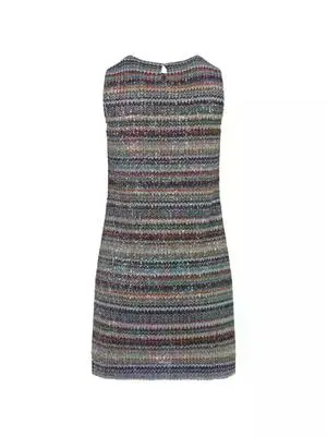 Missoni Sequin-embellished Zigzag-knit Mini Dress