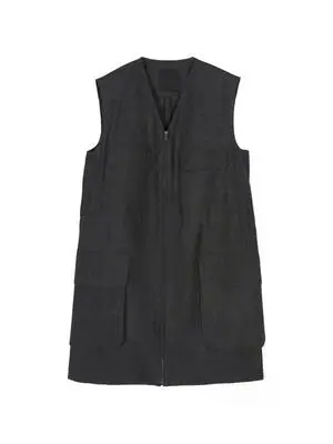JNBY V-neck Wool Sleeveless Coat