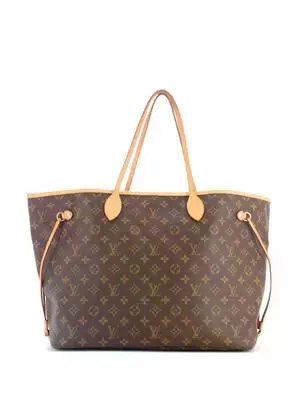 LOUIS VUITTON Neverfull Nm Monogram Canvas Gm Tote Bag