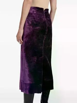 MAISON MARGIELA Fusion Button-front Midi Skirt