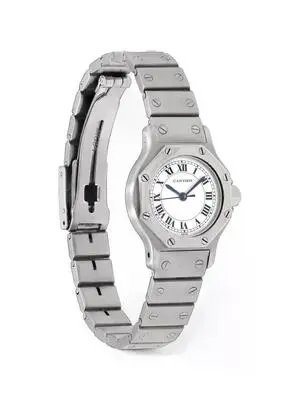 Cartier Santos 25mm Watch - White