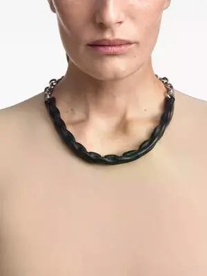 MAISON MARGIELA Leather-covered Necklace