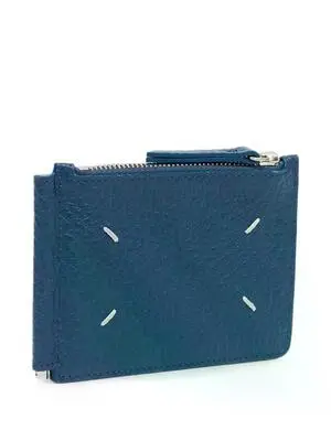MAISON MARGIELA Wallet Slim 2-pincer - Blue