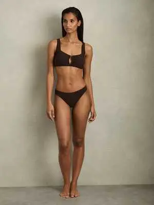 REISS V-front Bikini Top