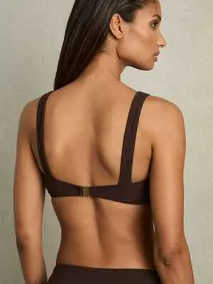 REISS V-front Bikini Top