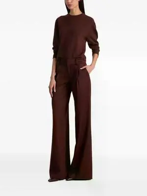 Alice + Olivia Callum Lace-up Sweater