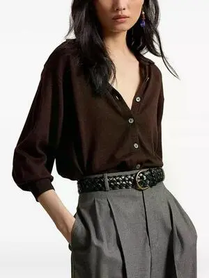 Polo Ralph Lauren Polo-collar Wool Blouson Cardigan