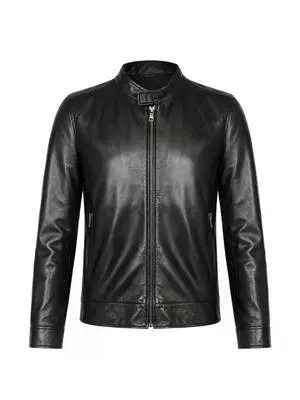 Dolce & Gabbana Zip-up Leather Jacket