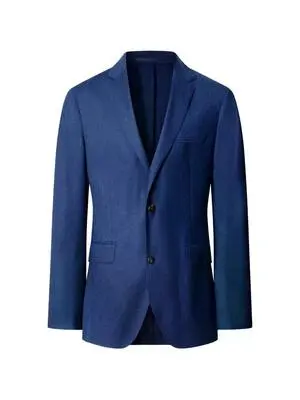 HACKETT  Single-breasted Blazer - Blue