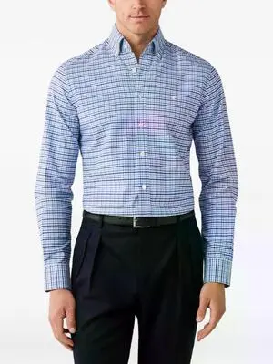 HACKETT  Gingham-check Button-down Shirt