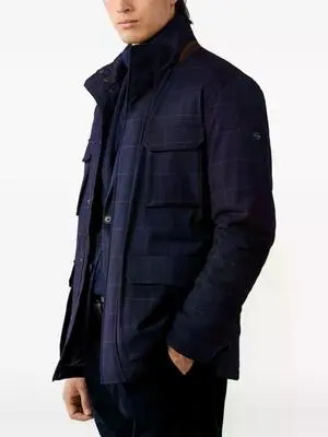 HACKETT  Velo-speed Windowpane-check Jacket