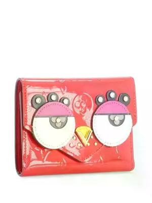 LOUIS VUITTON Victoire Wallet Limited Edition Lovely Birds Monogram Vernis Small Wallets