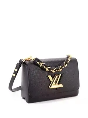 LOUIS VUITTON Chunky Chain Twist Bag Epi Leather Mm Shoulder Bag