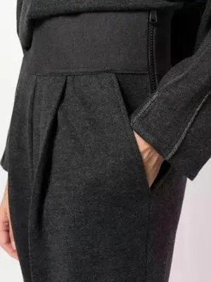 Brunello Cucinelli Pleated Cashmere-blend Trousers