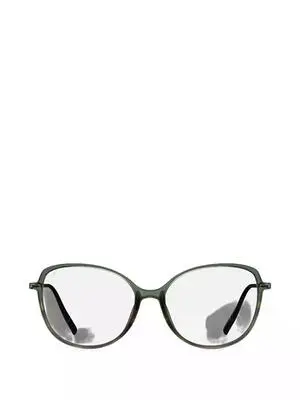 SILHOUETTE Illusion Lite Cat-eye Glasses - Green