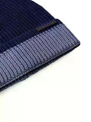HACKETT  Ribbed-knit Wool Beanie Hat