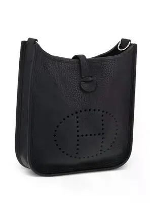 Hermès 2018 Mini Evelyne Shoulder Bag - Blue