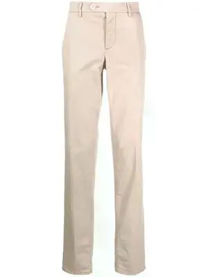 Brunello Cucinelli Straight-leg Tailored Trousers - Neutrals