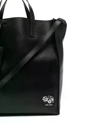 Prada Leather Tote Bag