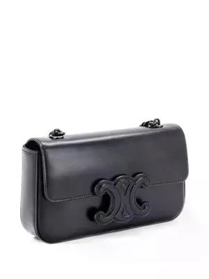 Celine Triomphe Chain Leather Small Shoulder Bag