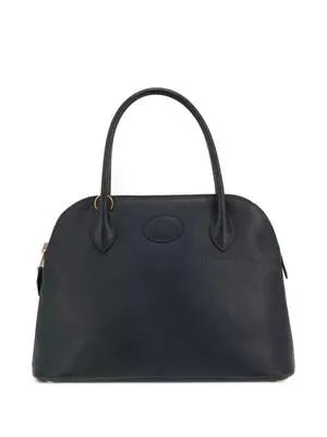 Hermès 1994 Bolide Leather Handbag - Blue
