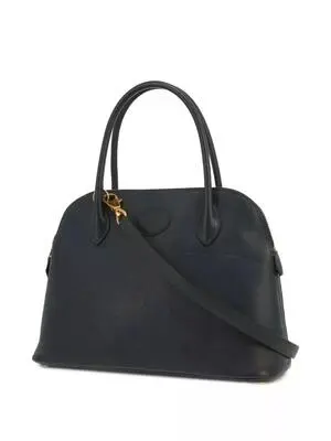 Hermès 1994 Bolide Leather Handbag - Blue