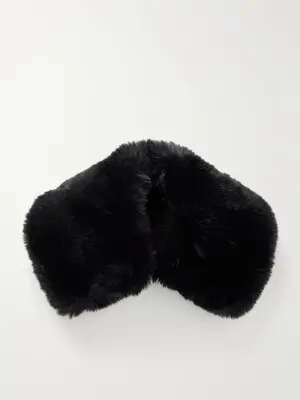 Magda Butrym Plush Scarf - Black
