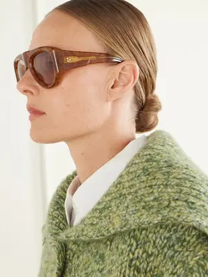 JACQUES MARIE MAGE Barclay D-frame Acetate Sunglasses