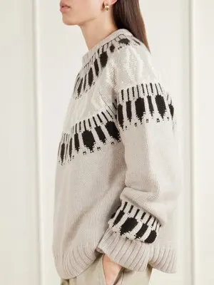Arch4 Jackson Fair Isle Cashmere Sweater