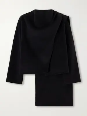 Arch4 Halehurst Cape-effect Wool, Cashmere And Silk-blend Jacket - Black