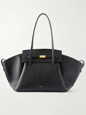 DEMELLIER The Brooklyn Leather Shoulder Bag - Black