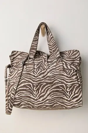 Free People Wild Thing Tote At - Zebra