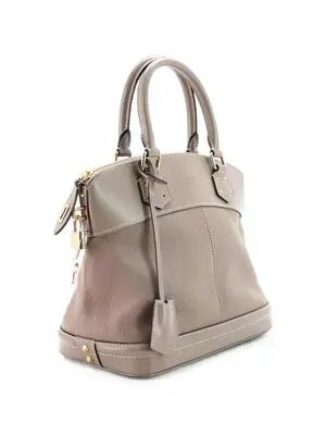 LOUIS VUITTON Suhali Lockit Handbag Leather Pm Tote Bag