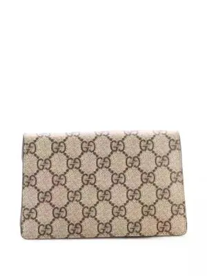 Gucci Dionysus Bag Gg Coated Canvas Super Mini Crossbody Bag