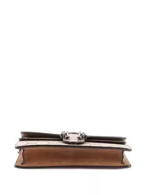 Gucci Dionysus Bag Gg Coated Canvas Super Mini Crossbody Bag