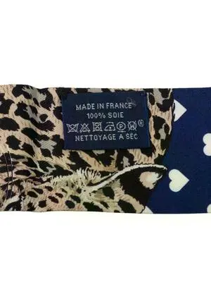 Hermès 2000-2026 Jungle Love Silk Twilly Scarf Scarves