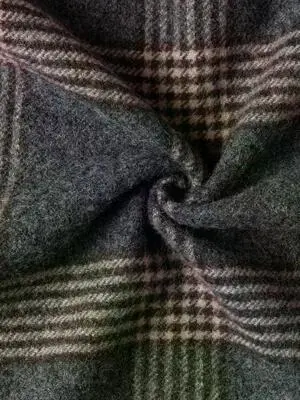 HACKETT  Plaid Logo-embroidered Scarf