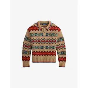 Polo Ralph Lauren Patterned Wool Knitted Jumper