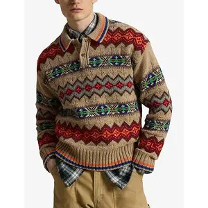 Polo Ralph Lauren Patterned Wool Knitted Jumper